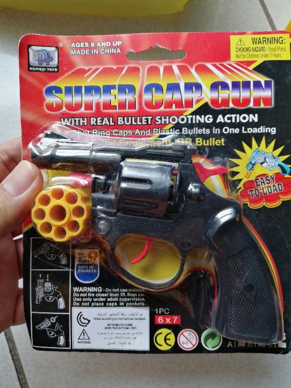 Toys & Games Chinese Toy Weapon Gun Plastic Piston Caps Shooting Pistol ...