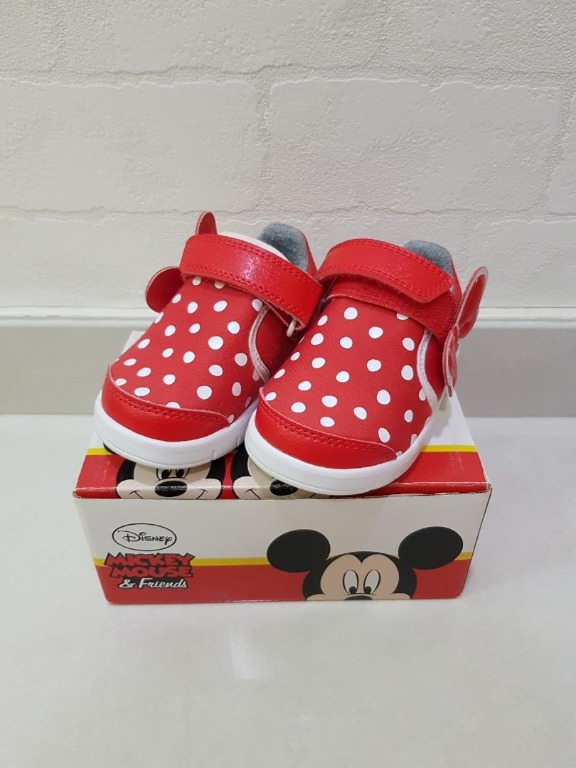 Adidas Disney Minnie Mouse Red Shoes Size 14, Babies & Kids, Babies ...