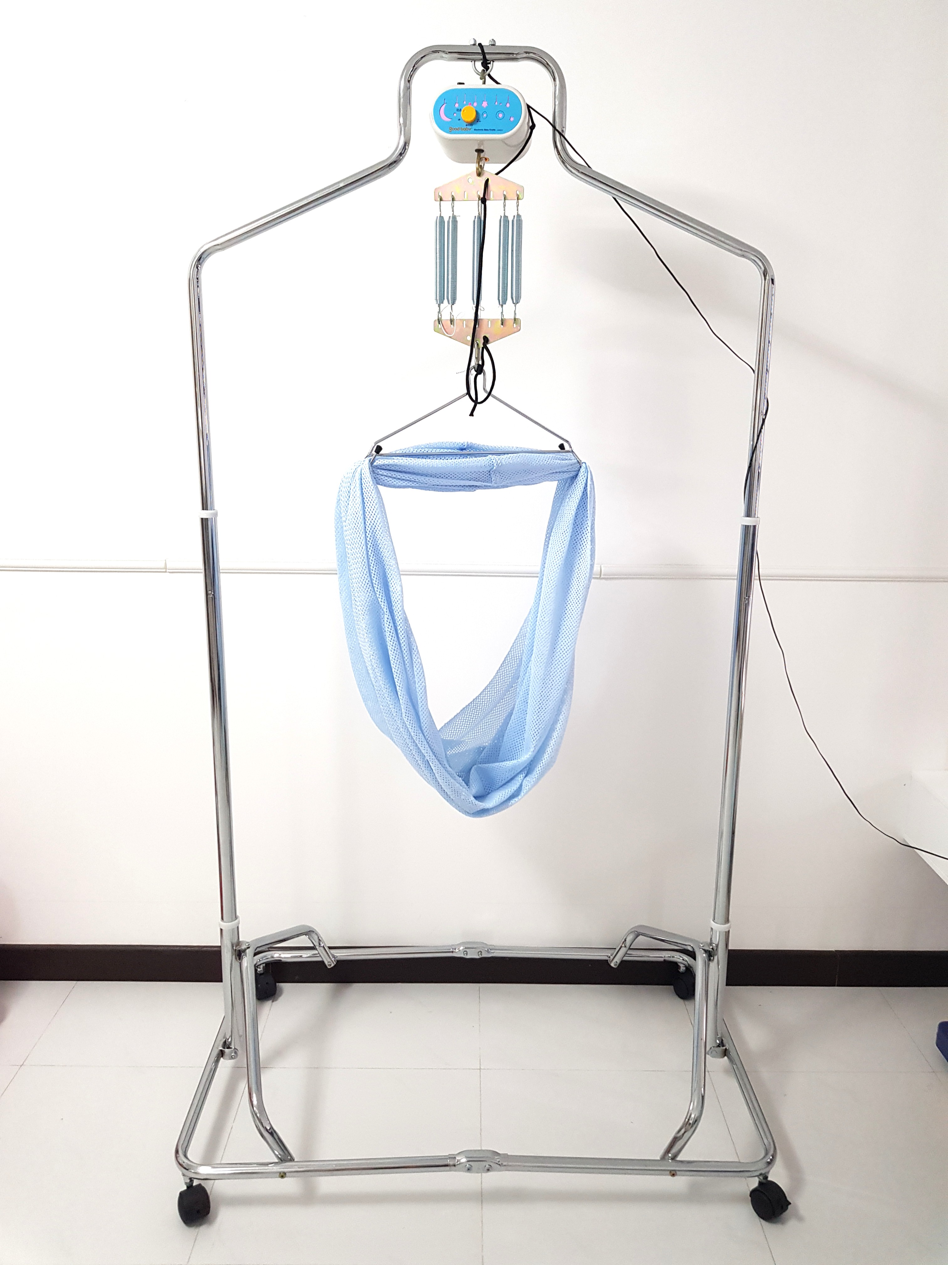 Baby cradle stand - with motor, Babies & Kids, Baby Nursery & Kids ...