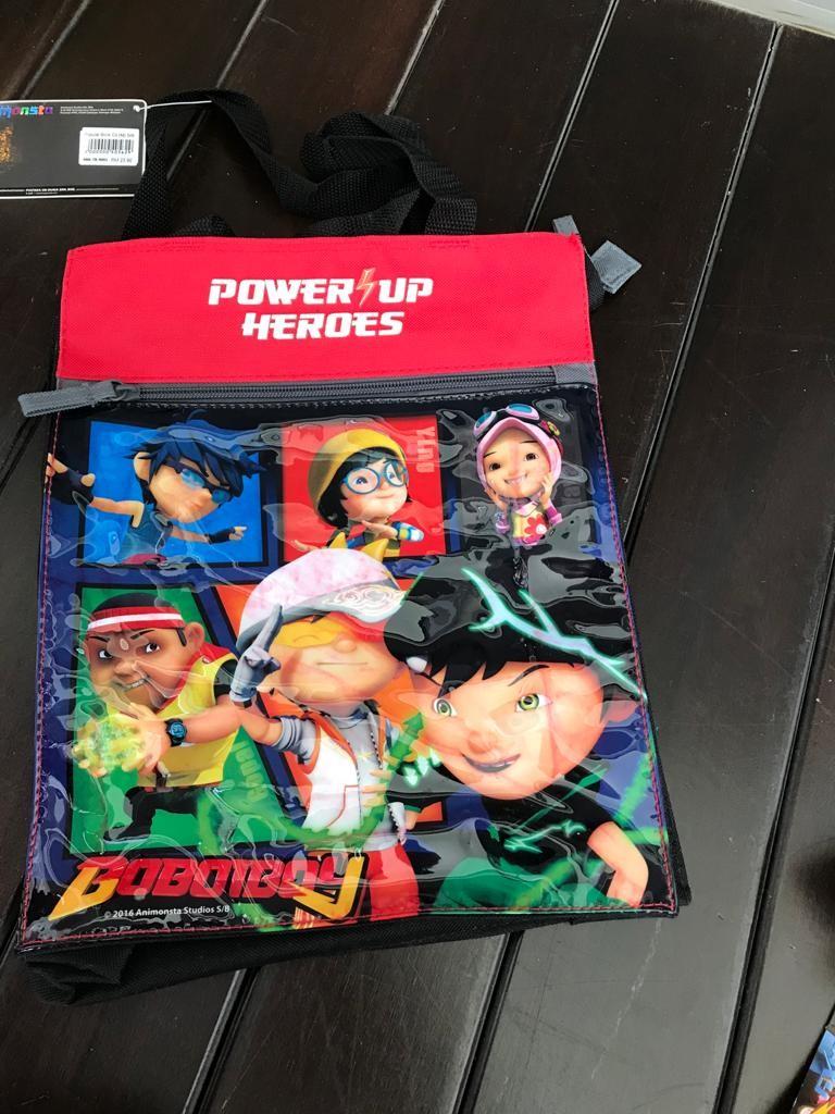 boboiboy tote bag, Babies & Kids, Going Out, Diaper Bags & Wetbags on ...