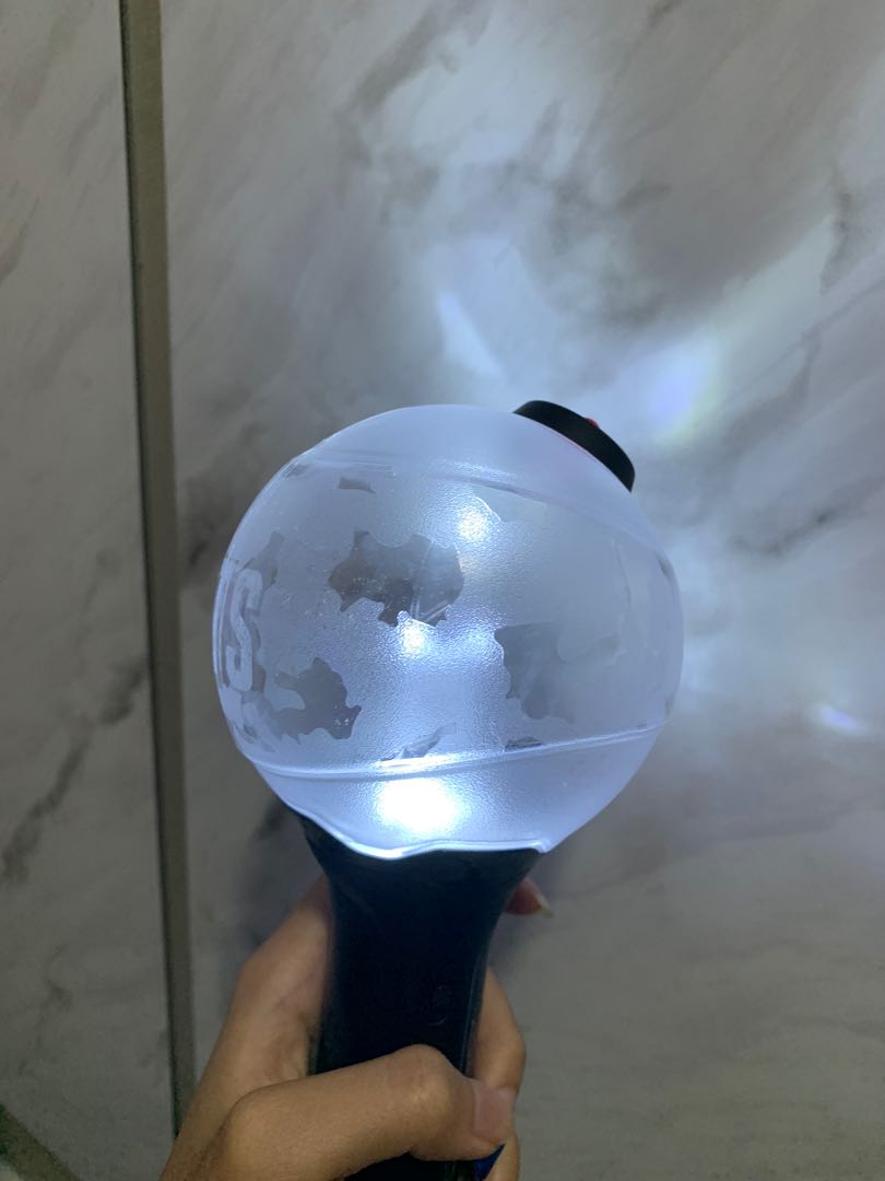 BTS Official Lightstick V3, Hobbies & Toys, Memorabilia & Collectibles ...