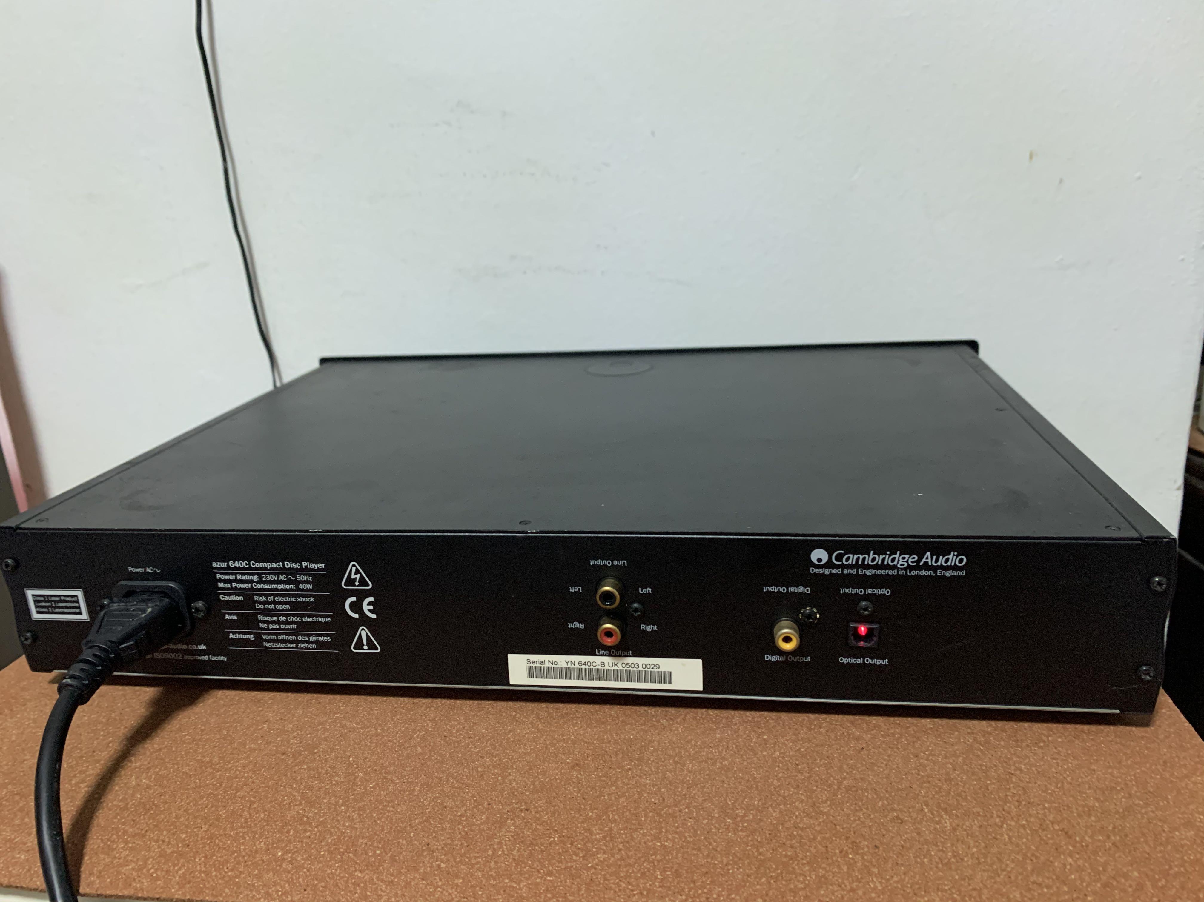 Cambridge Audio Azur 650C CD Player, Audio, Portable Music Players on ...