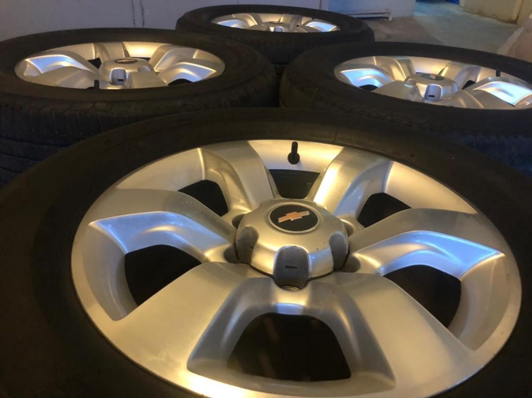 Chevrolet Trailblazer Stock Mags with Tires (18 inch), Car Parts ...