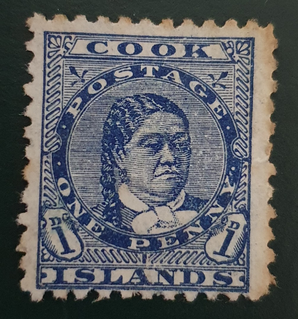 Cook Islands queen Makea 1p (230), Hobbies & Toys, Memorabilia ...