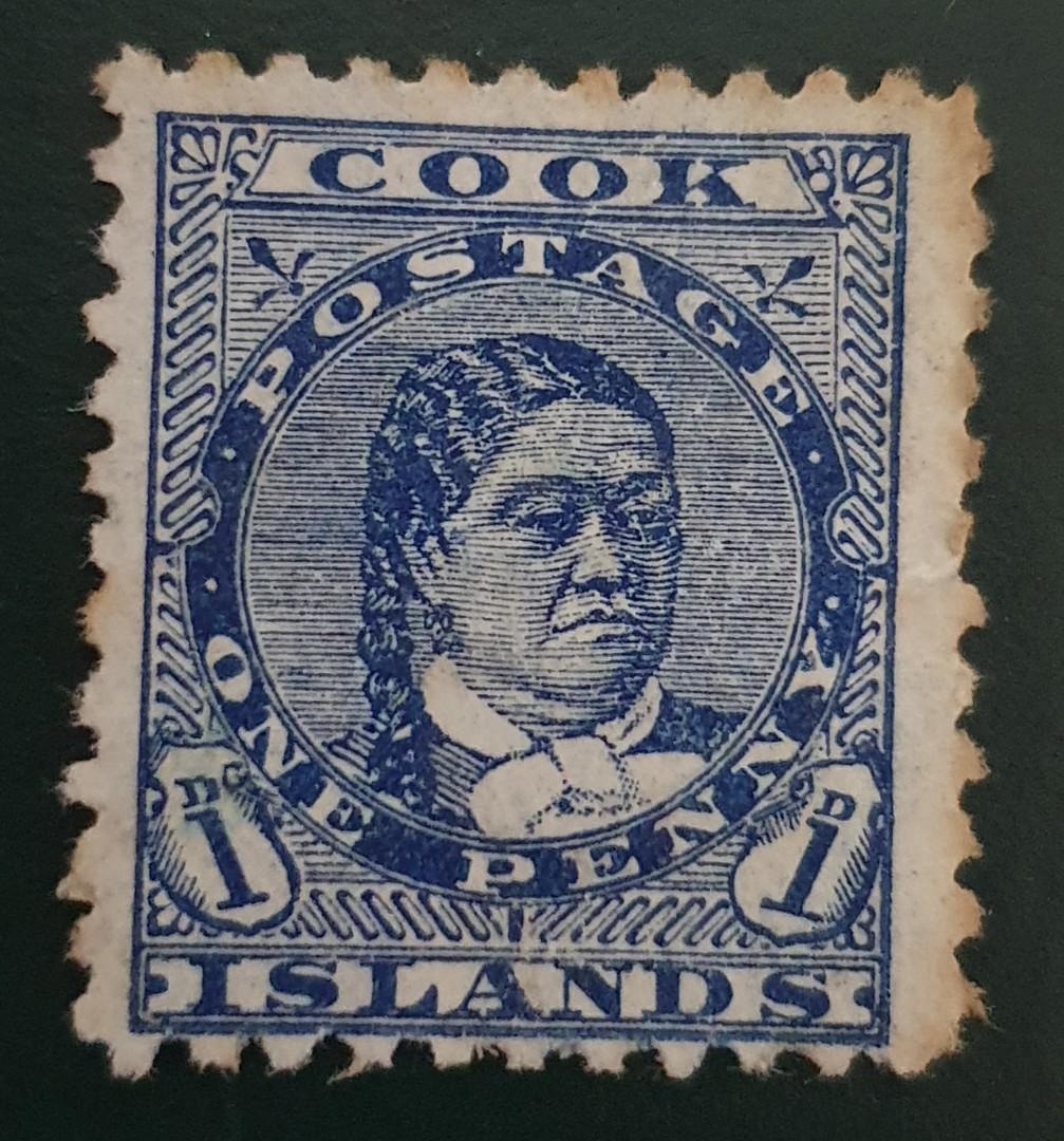 Cook Islands queen Makea 1p (230), Hobbies & Toys, Memorabilia ...