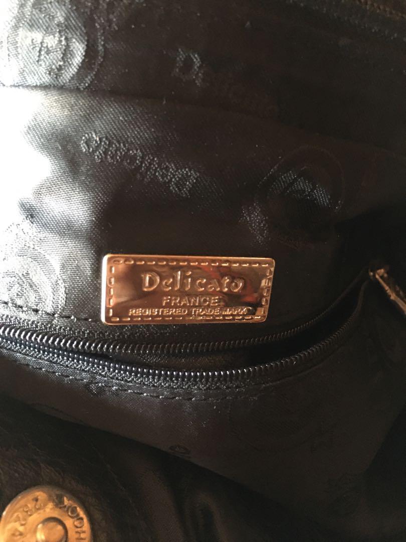 Delicato handbag, Luxury, Bags & Wallets on Carousell
