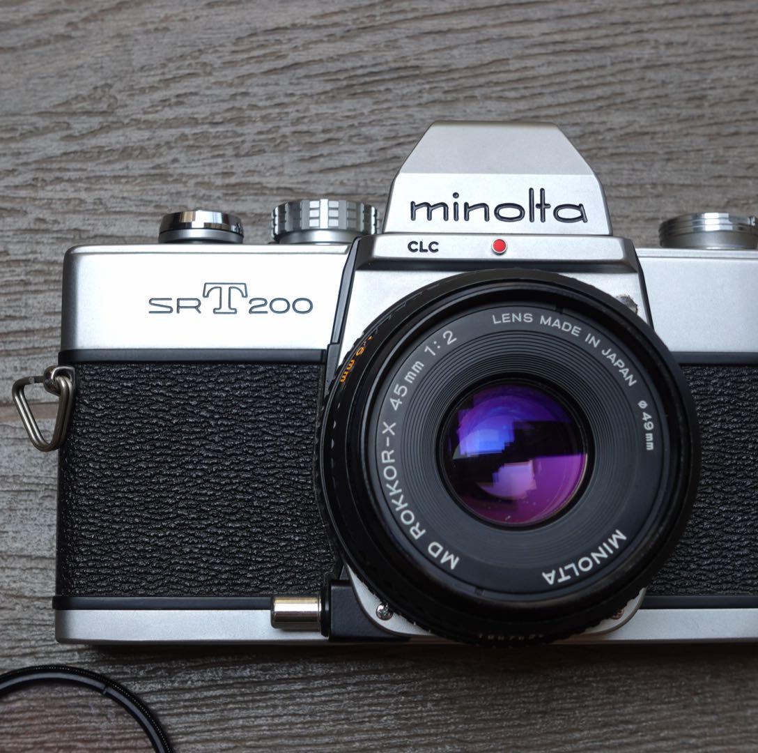 Minolta SRT 200 with Rokkor 45mm f2 [35mm Film Camera], Photography ...