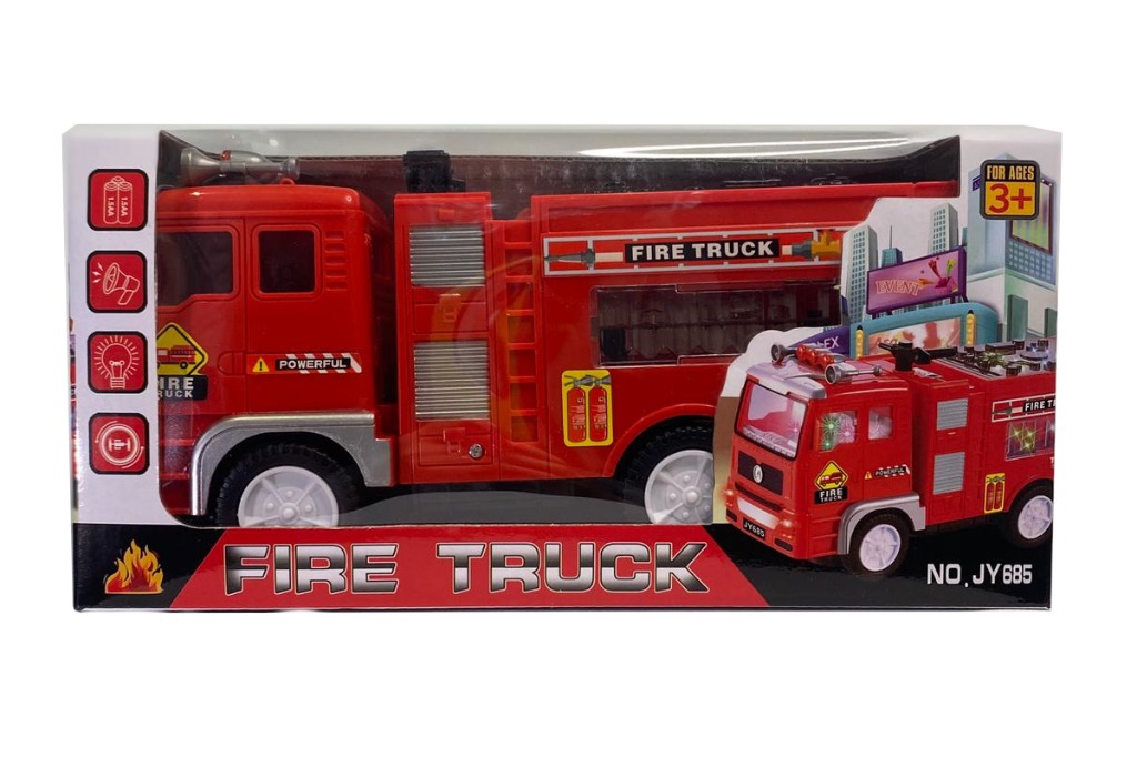 Fire Engine Rescue Vehicle Truck Toy Firefighter, Hobbies & Toys, Toys ...