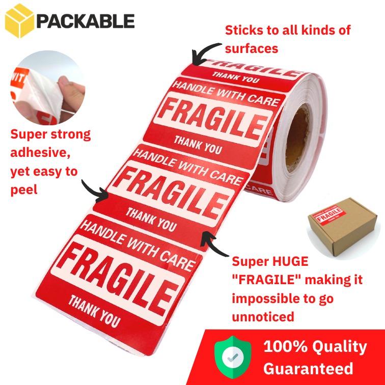 Fragile Stickers / Fragile Shipping Label / Shipping Warning Label ...