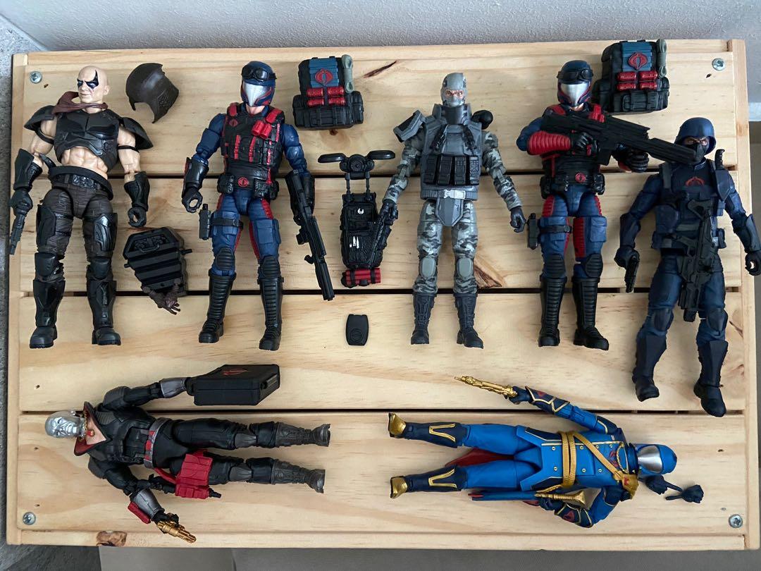 G.I. Joe Cobra Commander Viper Trooper Firefly Zartan Destro, Hobbies ...