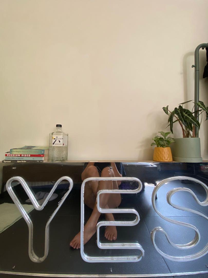 GIANT LED "YES" SIGN, Babies & Kids, Baby Nursery & Kids Furniture ...