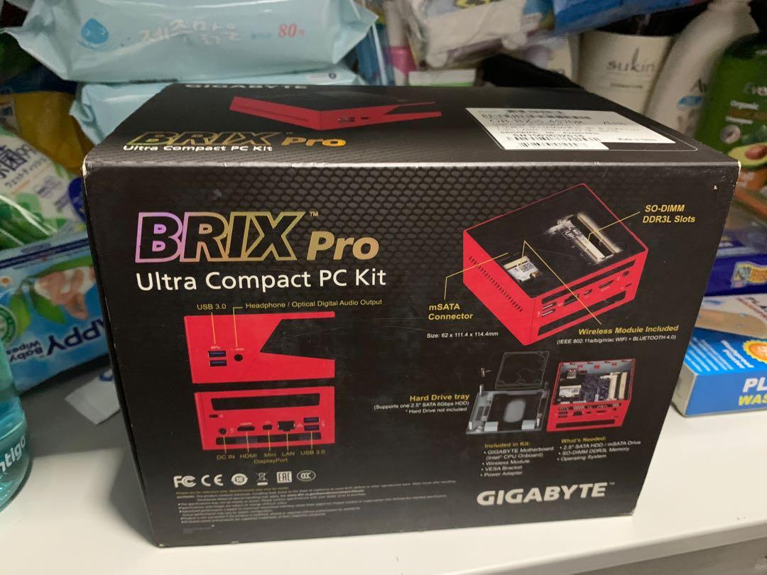 Gigabyte Brix Pro Intel NUC Mini Desktop, Computers & Tech, Desktops on ...
