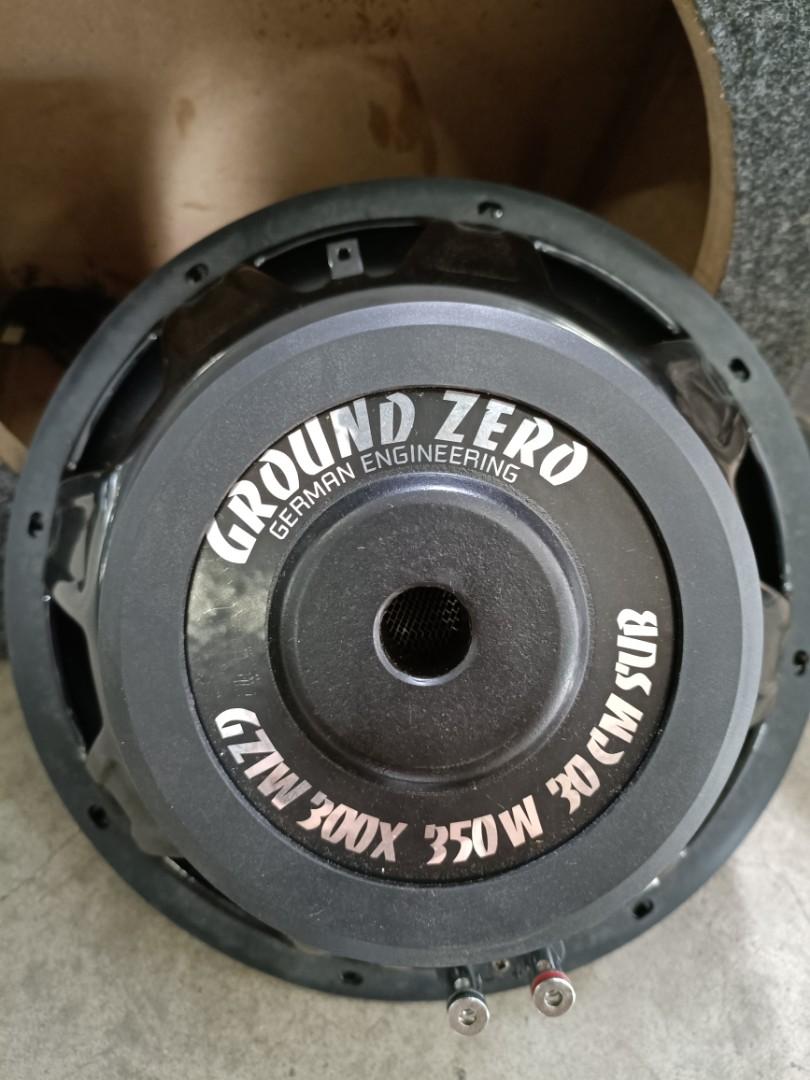 Ground zero 12" subwoofer, Car Accessories, Accessories on Carousell
