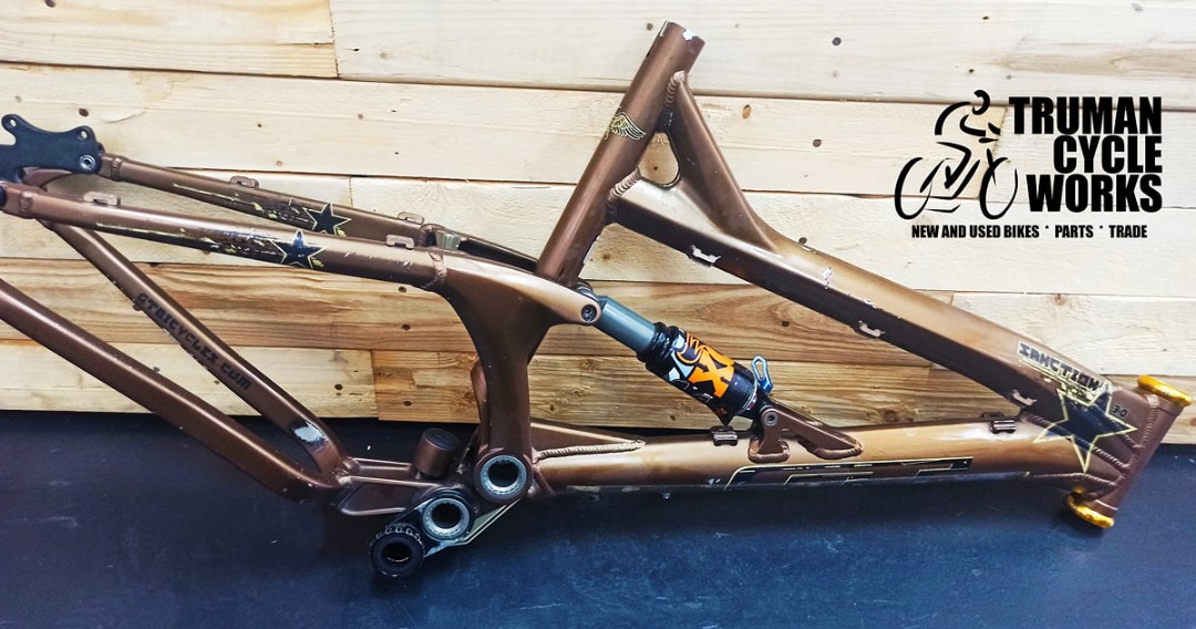 GT Sanction 3.0 full suspension mountain bike frame, Sports Equipment ...