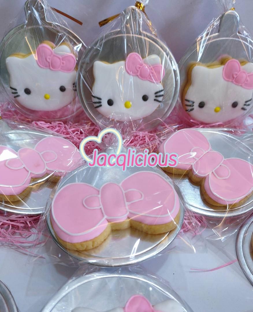 Hello Kitty & Bows Icing Cookies, Food & Drinks, Homemade Bakes on ...