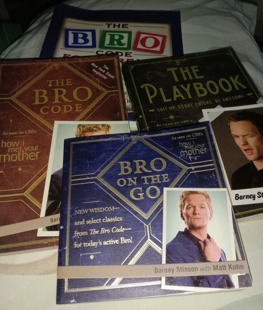 How I Met Your Mother HIMYM Barney Stinson Book Set (The Bro Code ...