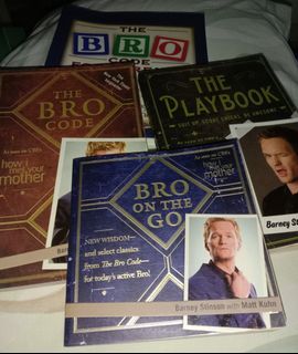 How I Met Your Mother HIMYM Barney Stinson Book Set (The Bro Code, Playbook, Bro on the Go ...