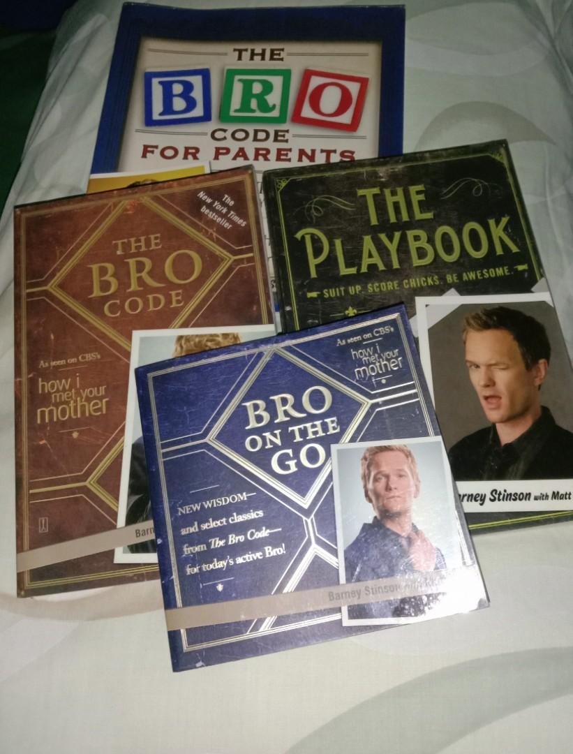 How I Met Your Mother HIMYM Barney Stinson Book Set (The Bro Code ...