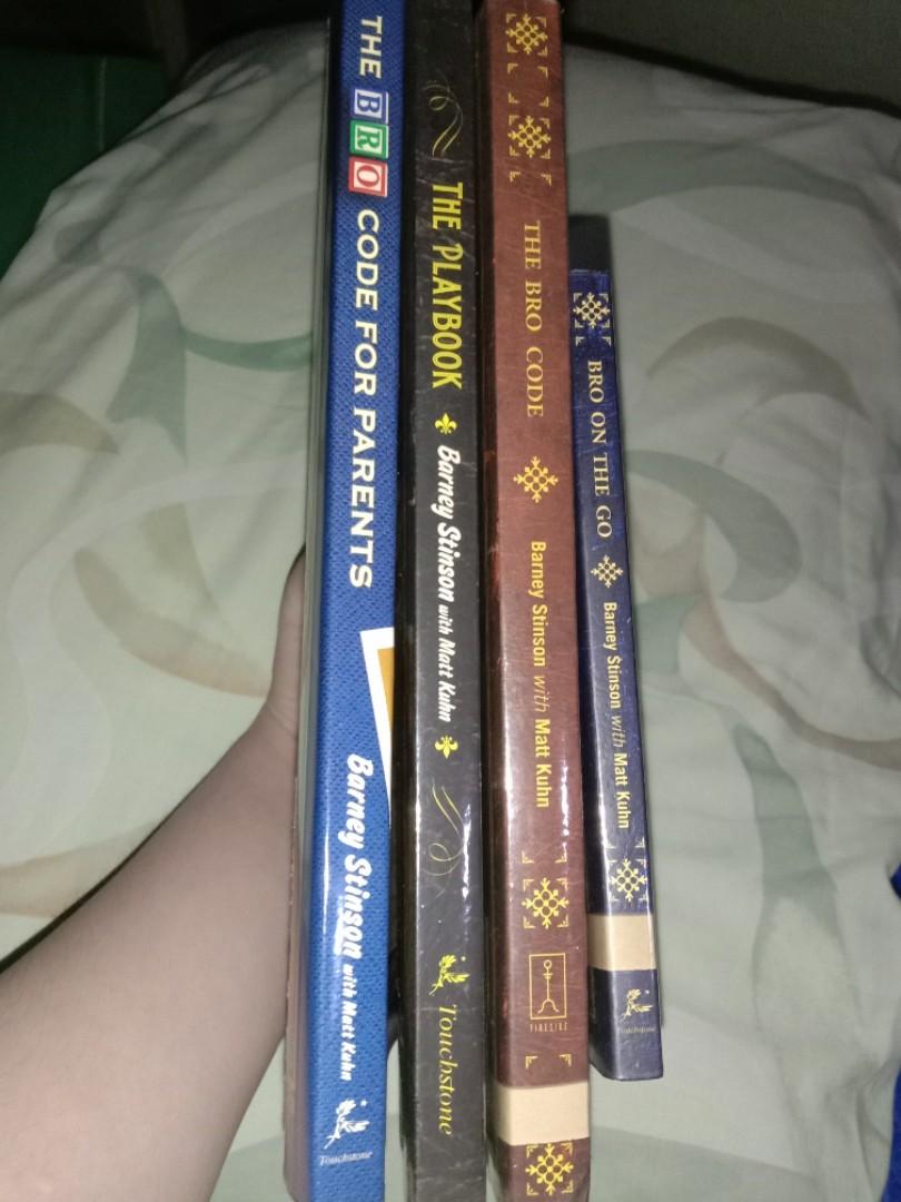 How I Met Your Mother HIMYM Barney Stinson Book Set (The Bro Code ...