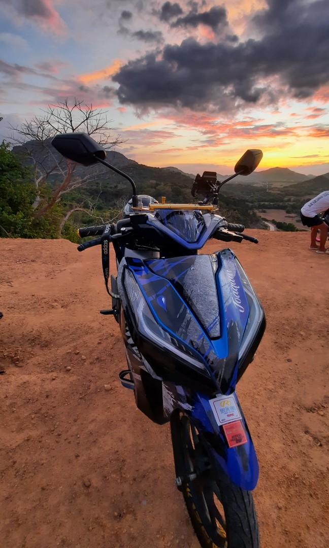 honda click 2021 v2 blue, Motorbikes, Motorbikes for Sale on Carousell