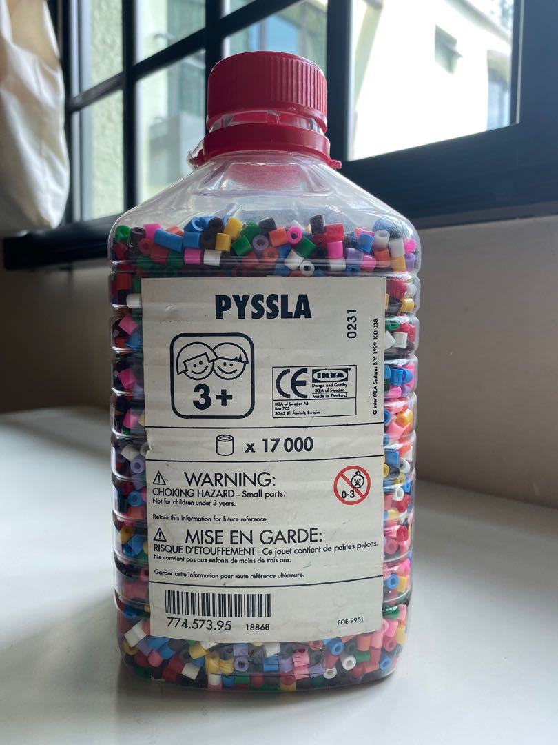 IKEA Pyssla beads, Hobbies & Toys, Stationery & Craft, Craft Supplies ...