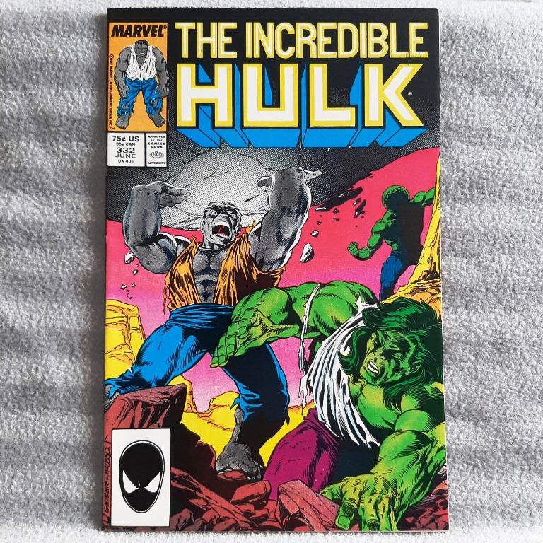 Incredible Hulk #332 (1st Series) Marvel Comics (Todd McFarlane, Peter ...