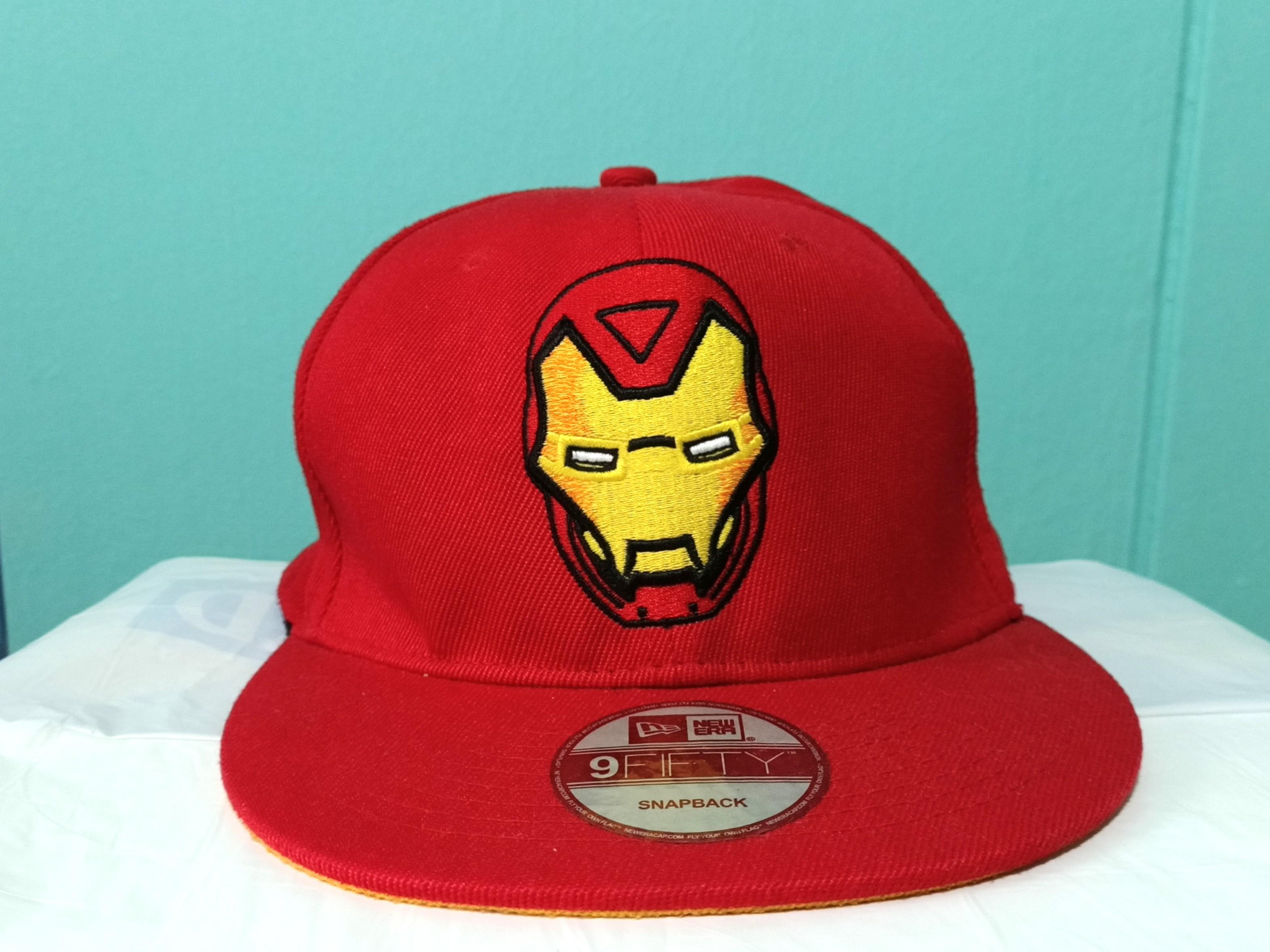 Iron Man New Era Snapback Cap, Men's Fashion, Watches & Accessories ...