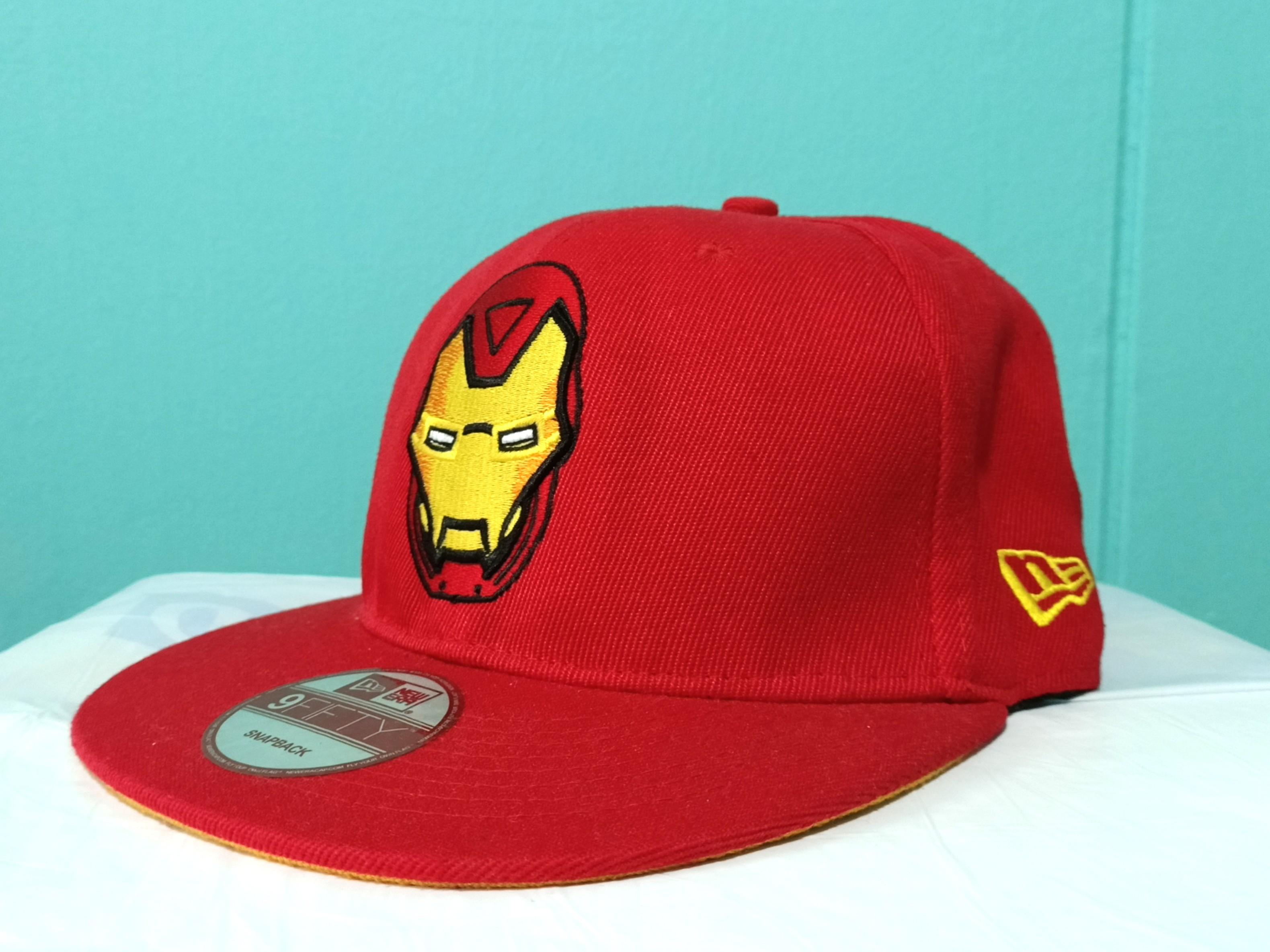 Iron Man New Era Snapback Cap, Men's Fashion, Watches & Accessories ...