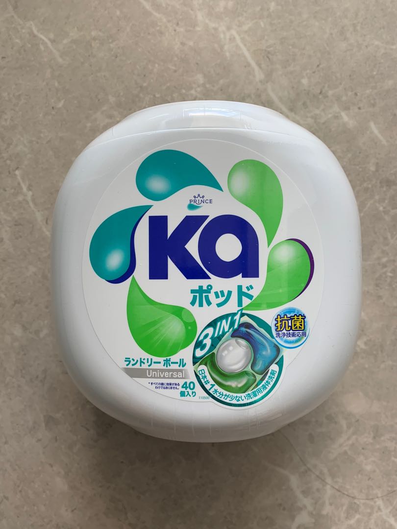 Ka Laundry Capsules, Furniture & Home Living, Cleaning & Homecare Supplies, Detergents on Carousell
