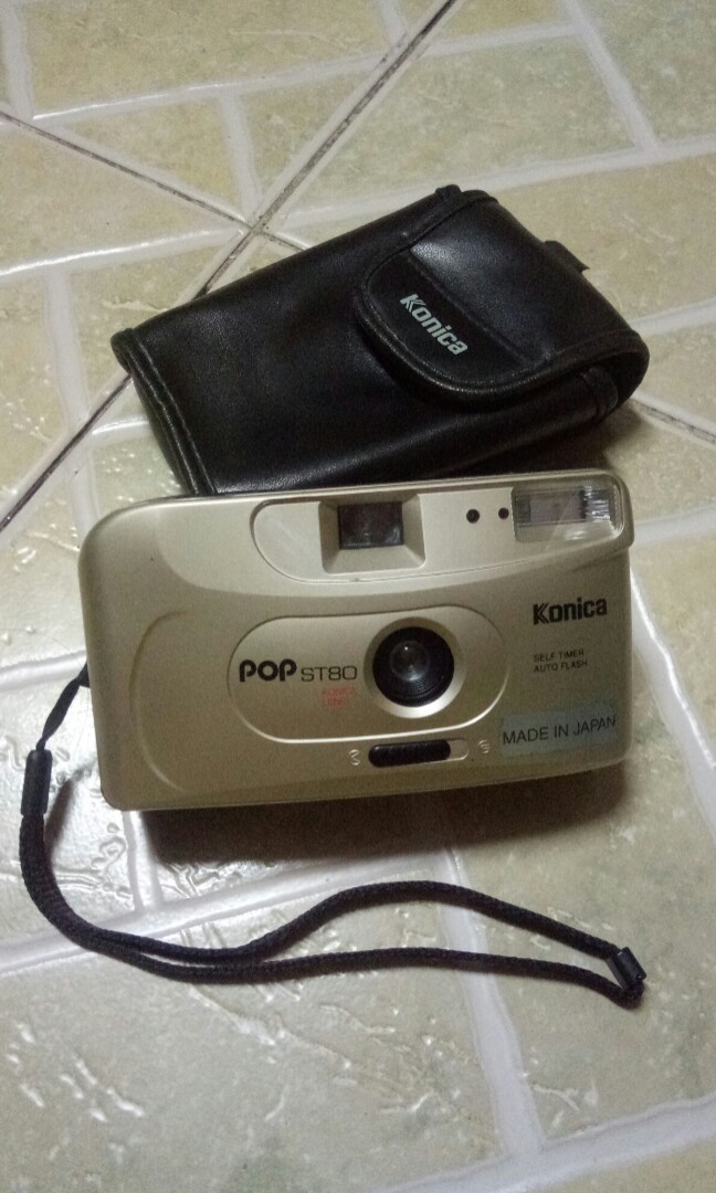 Konica Pop ST80 Film Camera, Photography, Cameras on Carousell