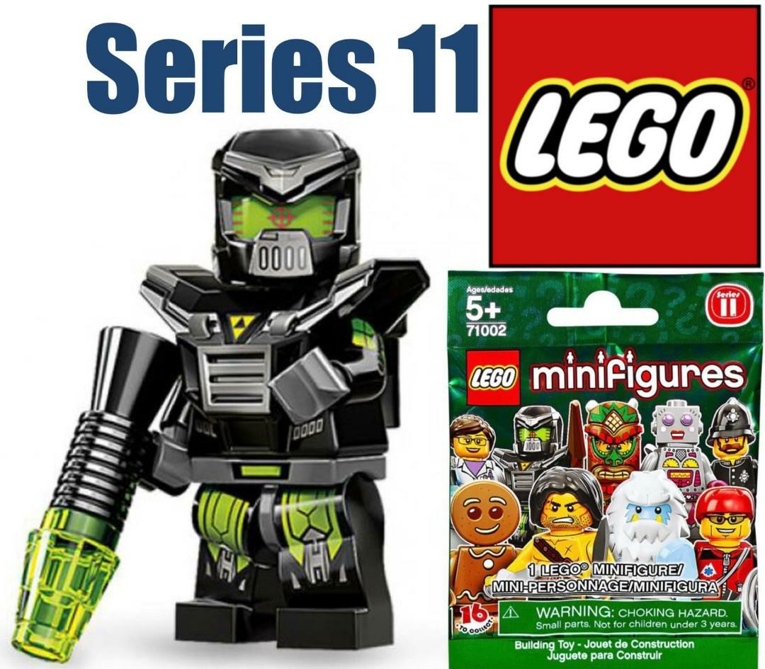 Lego 71002 Series 11 Minifigs Evil Mech 連底板 說明書 包裝袋 (全新開袋確認), 興趣及遊戲, 玩具 ...