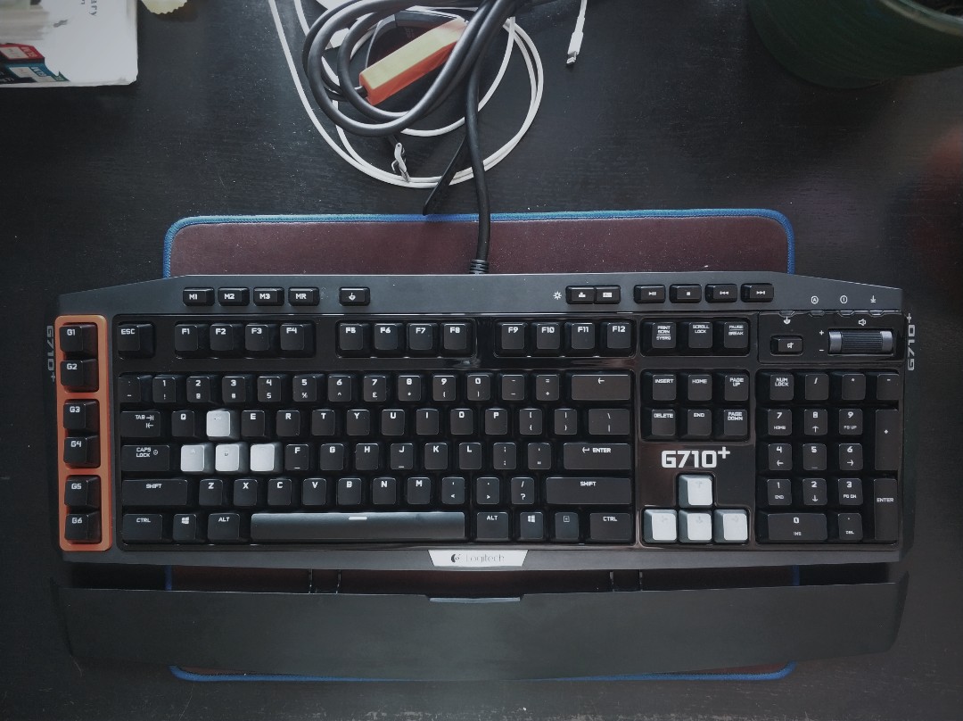 Logitech G710+ Mechanical Gaming Keyboard (MX Brown), Electronics ...