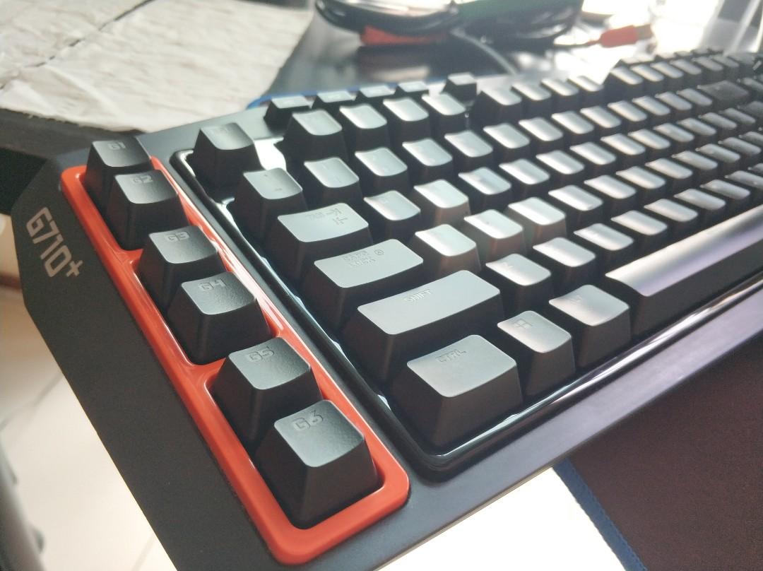 Logitech G710+ Mechanical Gaming Keyboard (MX Brown), Electronics ...