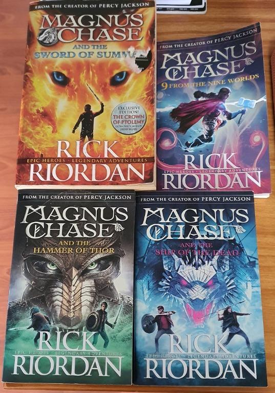 (Set) Magnus Chase Series, Hobbies & Toys, Books & Magazines, Fiction ...