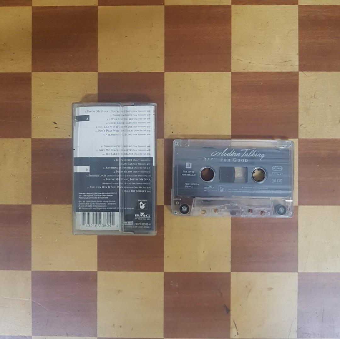MODERN TALKING : Back For Good - Cassette, Hobbies & Toys, Music ...