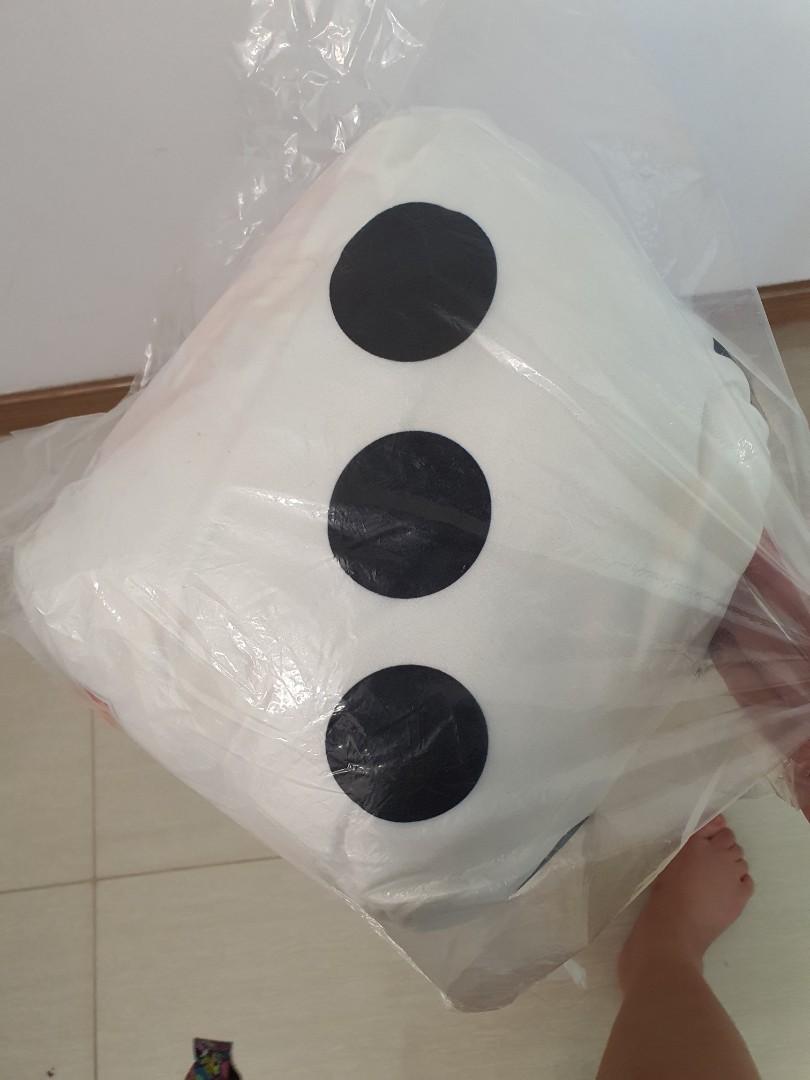 Monopoly Dice Cushion, Furniture & Home Living, Home Decor, Cushions ...