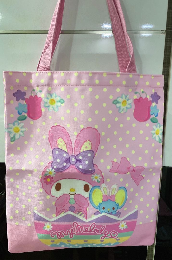 My Melody Canvas Tote Bag, Hobbies & Toys, Memorabilia & Collectibles ...