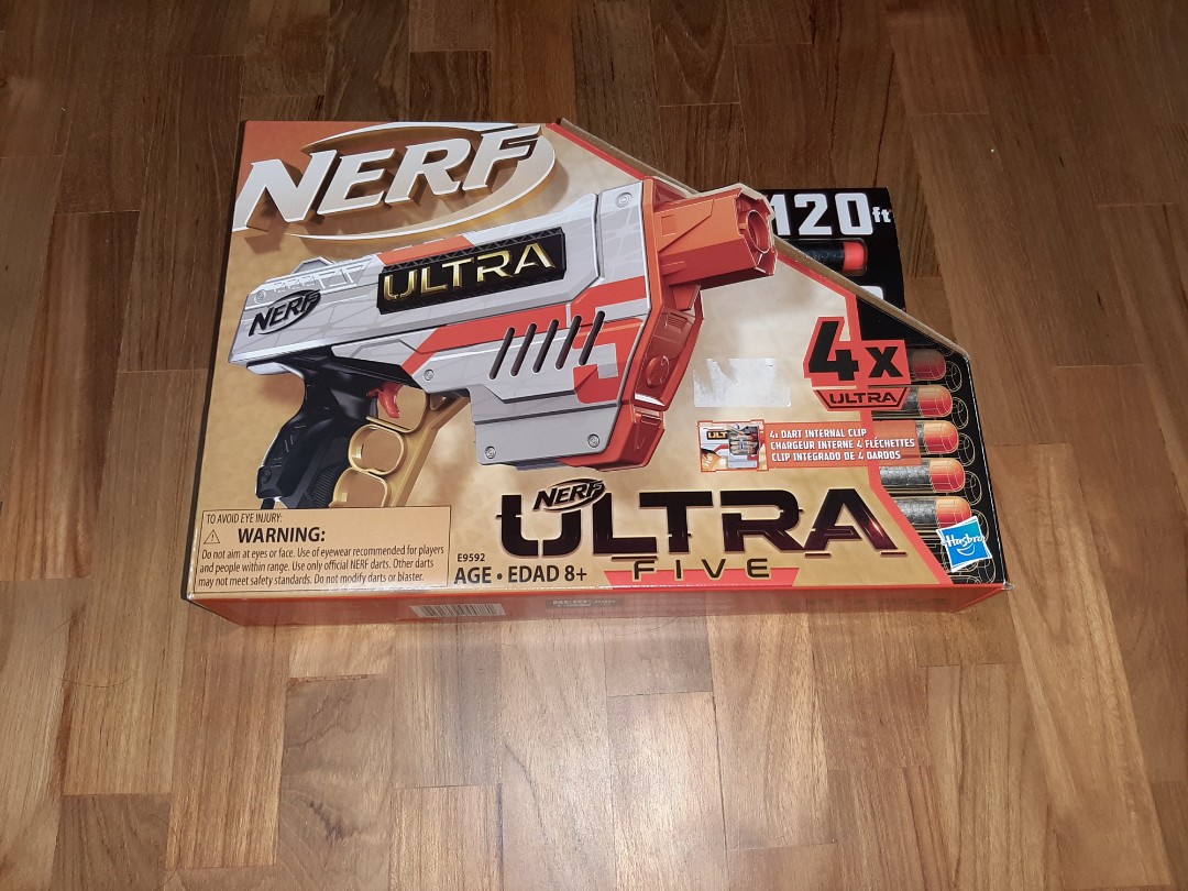 NERF Ultra 5, Hobbies & Toys, Toys & Games on Carousell