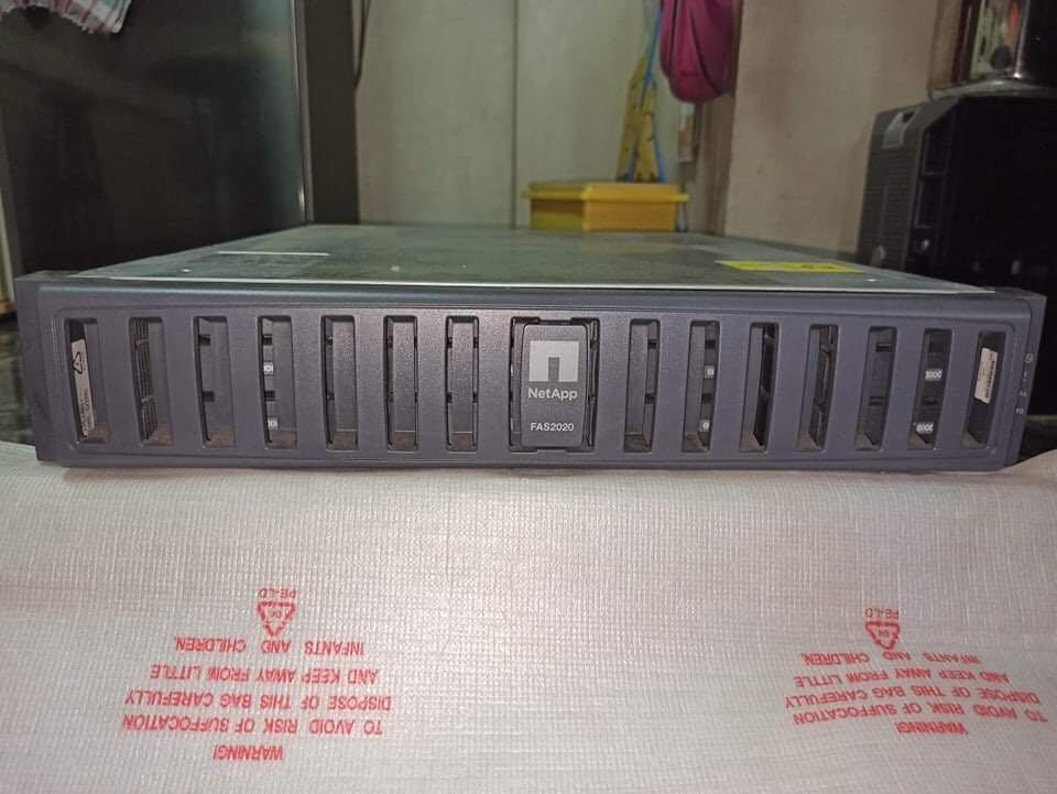 NetApp FAS2020 dual ctrls 600GB sas drives, Computers & Tech, Parts ...
