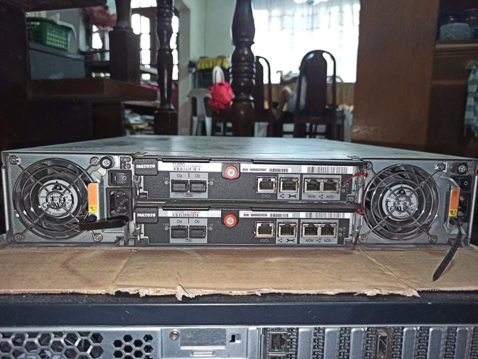 NetApp FAS2020 dual ctrls 600GB sas drives, Computers & Tech, Parts ...