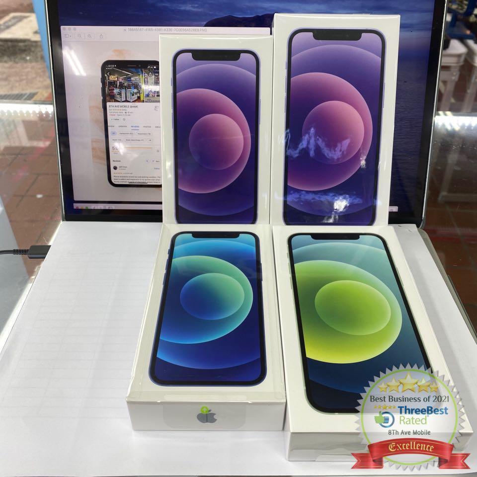 New Apple iPhone 12 | iPhone 12 Mini | 64GB/128GB/256GB (Local Set ...