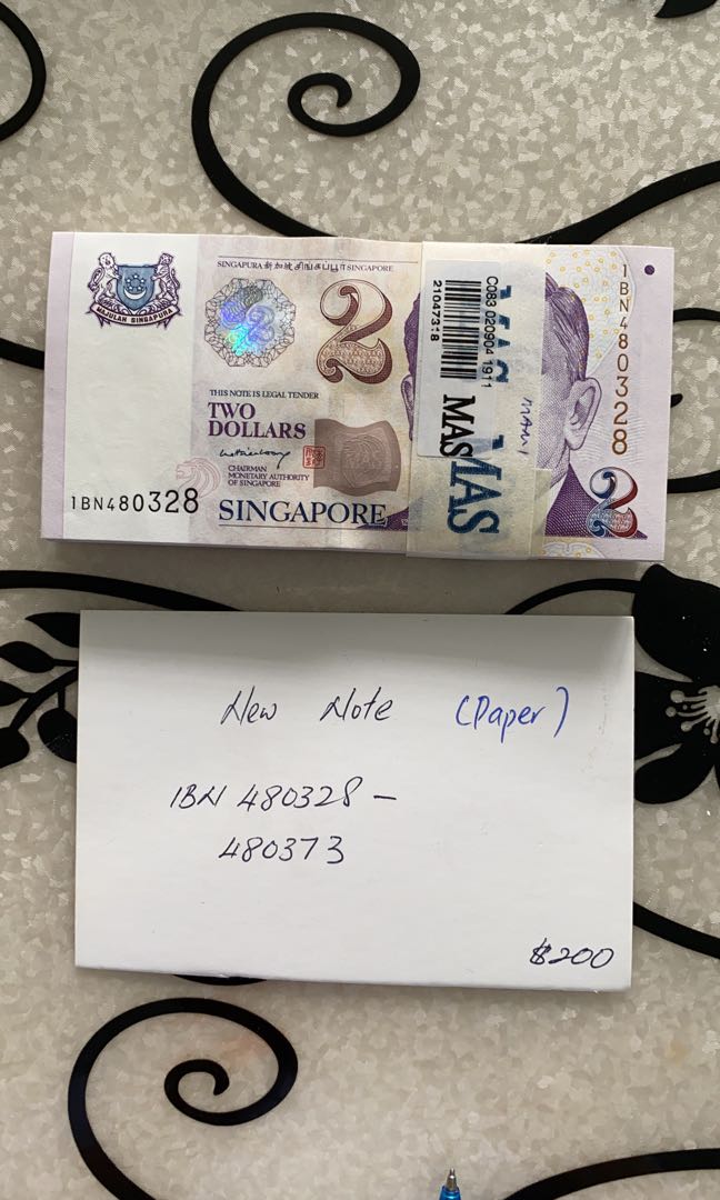 New Paper Bank note, Hobbies & Toys, Memorabilia & Collectibles ...