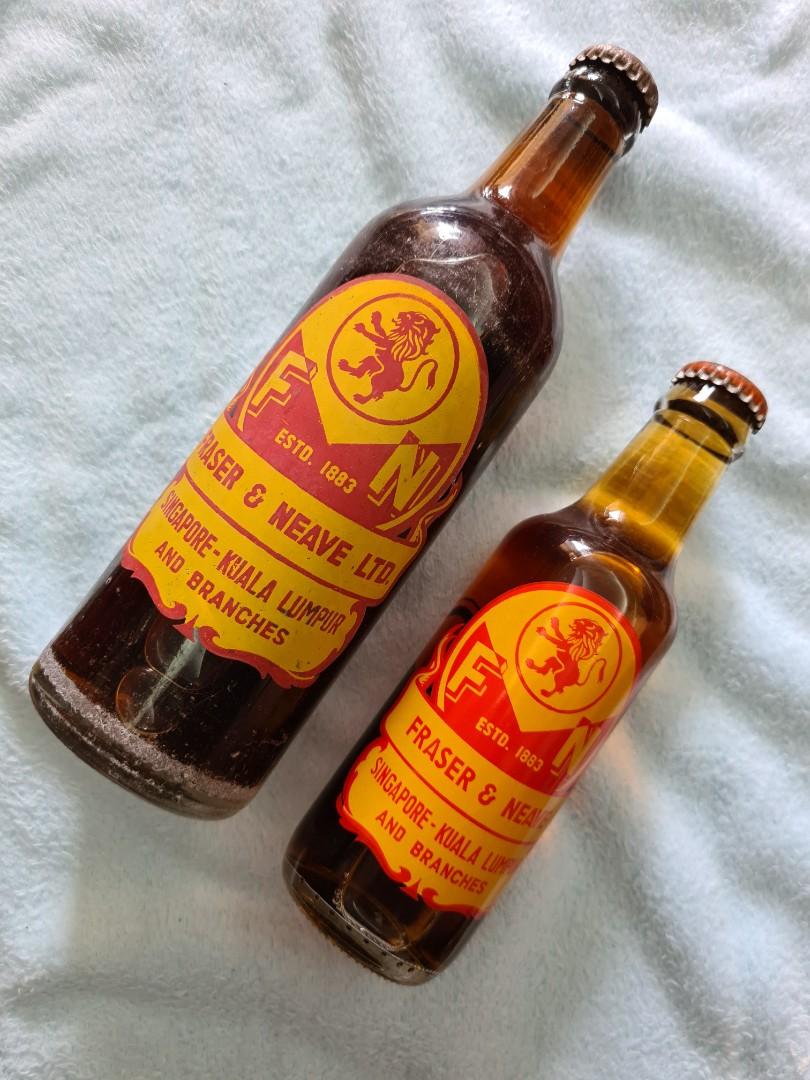 Vintage Fraser & Neave (F&N) Orange Soft Drink bottle, Food & Drinks ...