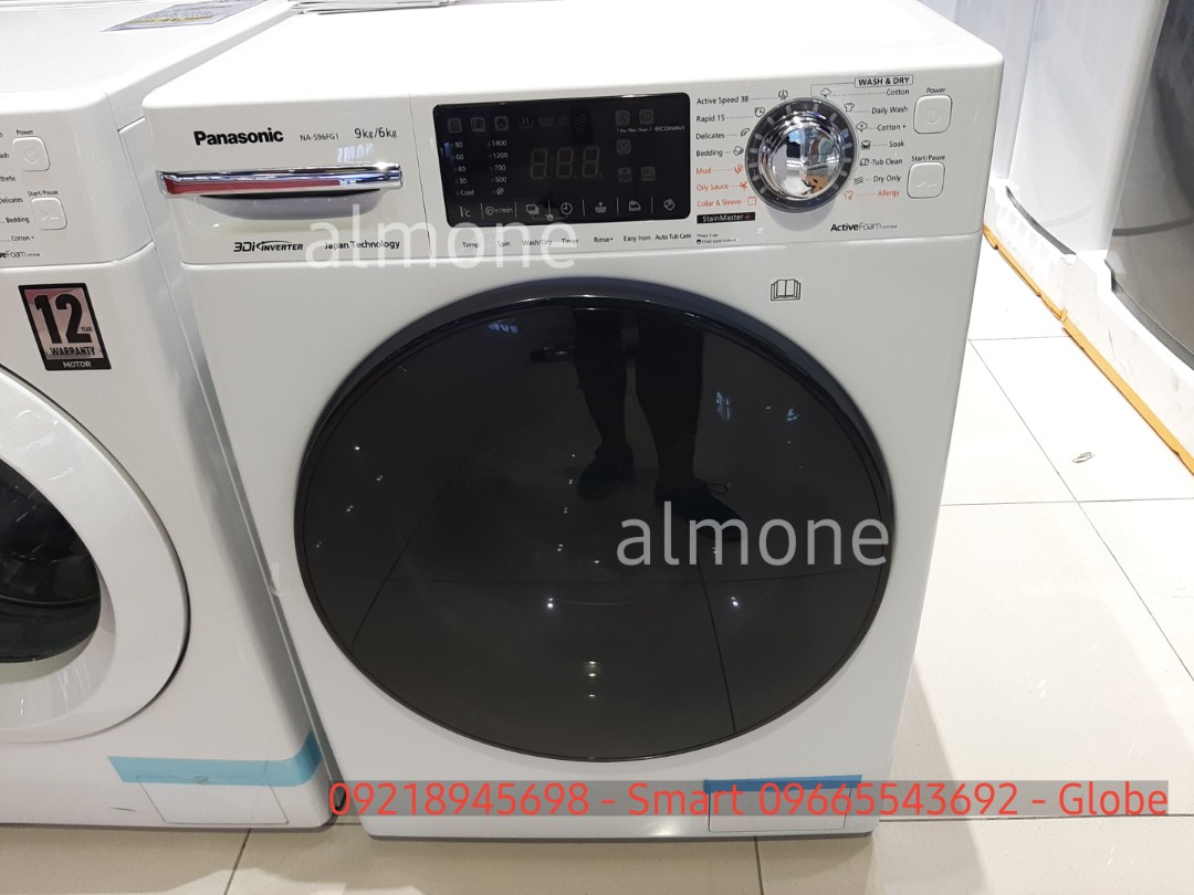 Panasonic Inverter Washing Machine, TV & Home Appliances, Washing ...