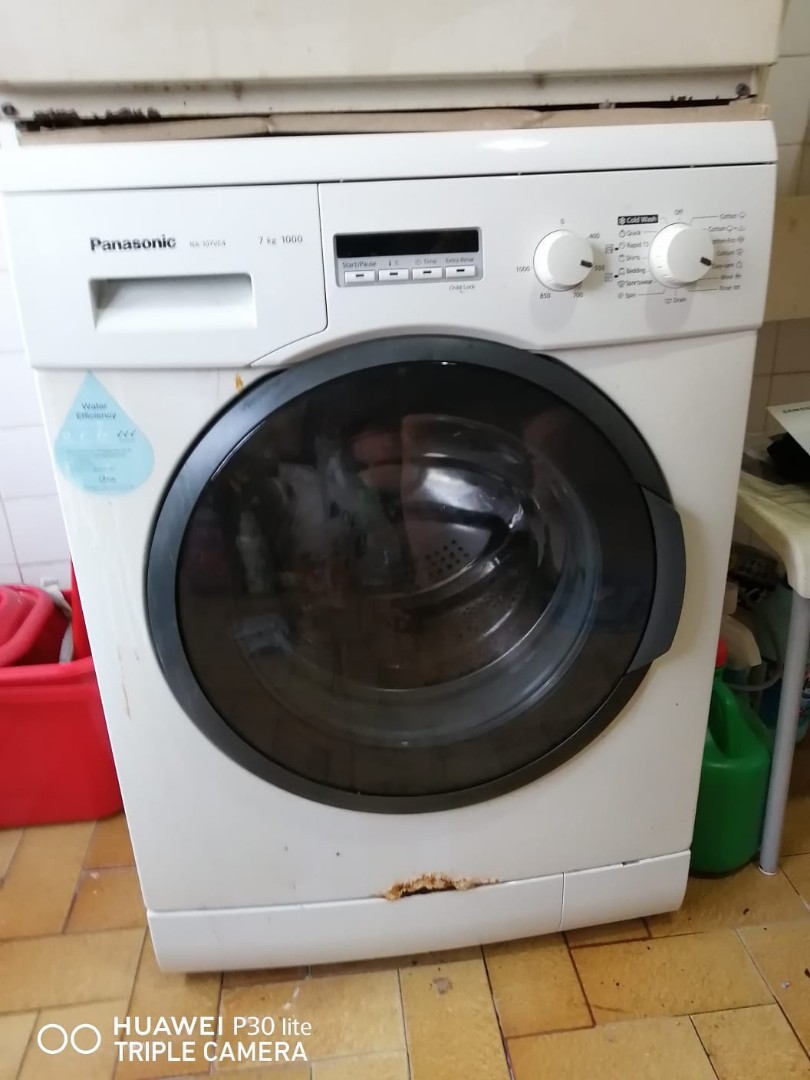 Panasonic Front Load Washing Machine 7kg, TV & Home Appliances, Washing ...