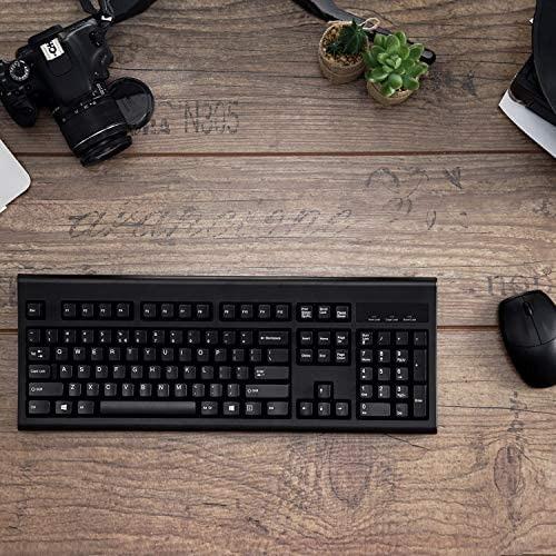 Perixx Periboard-106, Wired Performance Full Size Keyboard, Curve ...