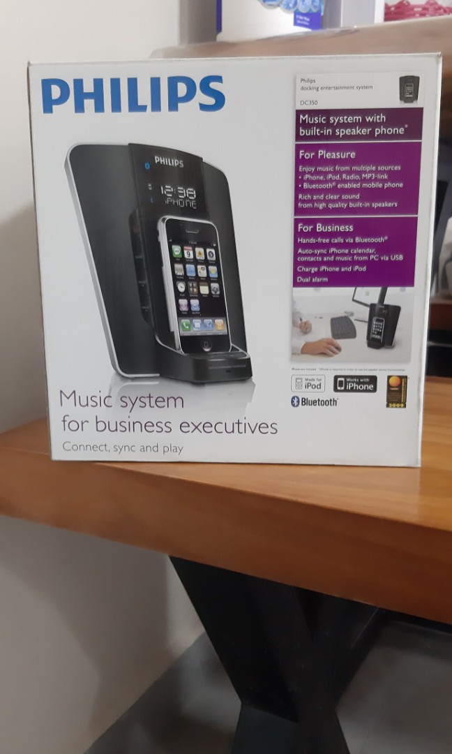 Philips Music System with built-in speaker phone, TV & Home Appliances ...