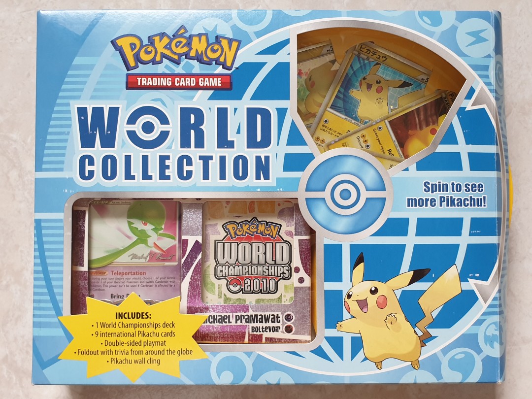 Pokémon TCG Pikachu World Collection, Hobbies & Toys, Toys & Games on ...