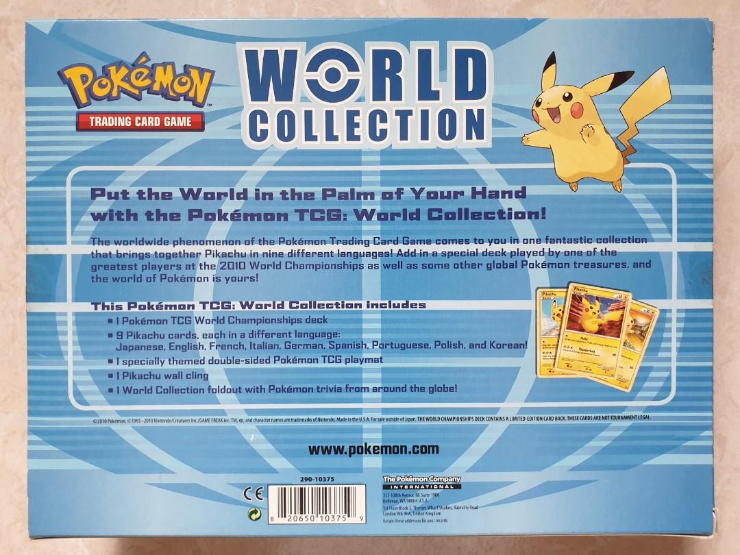 Pokémon TCG Pikachu World Collection, Hobbies & Toys, Toys & Games on ...