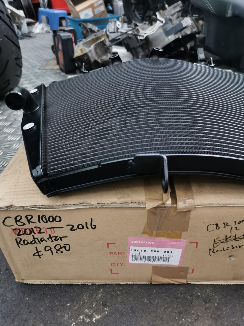Honda CBR1000RR Radiator 2012-2015, Motorcycles, Motorcycle Accessories ...